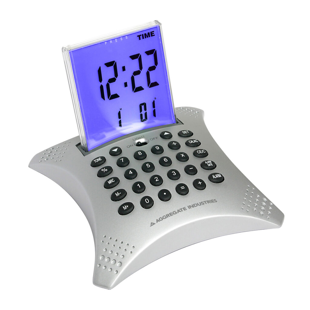 Multi Function Calculator Clock - CEG