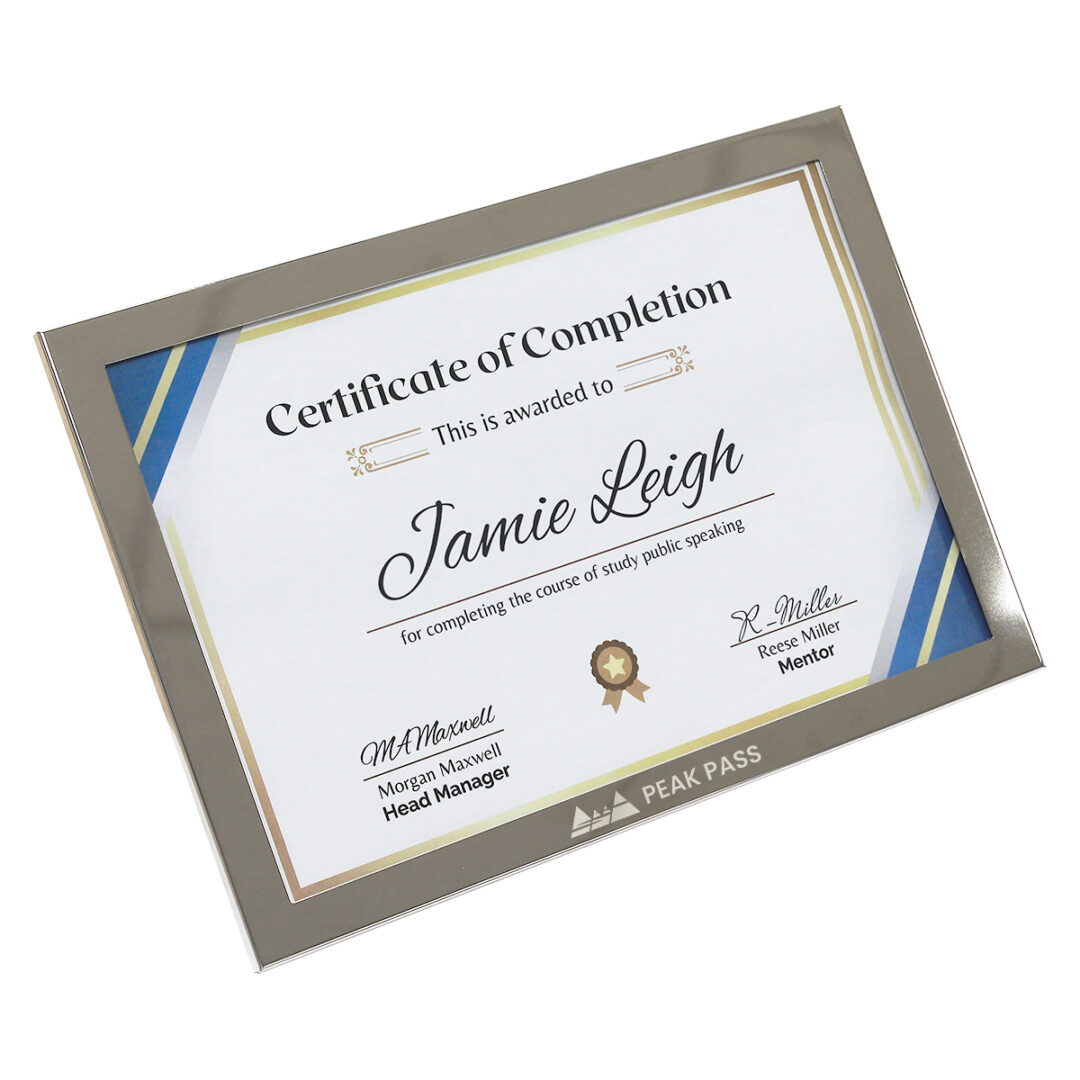 Certificate Frame - CEG
