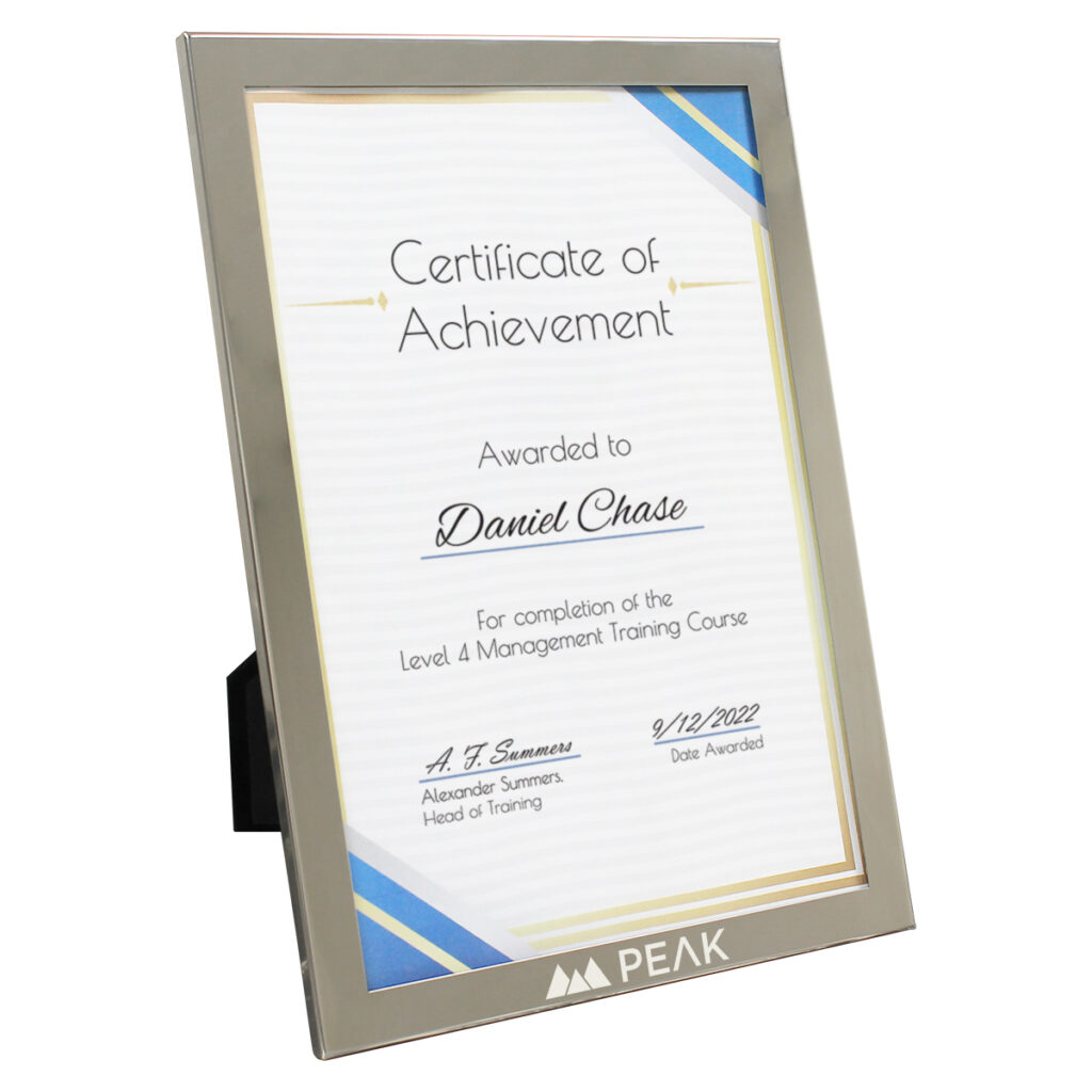Certificate Frame - CEG